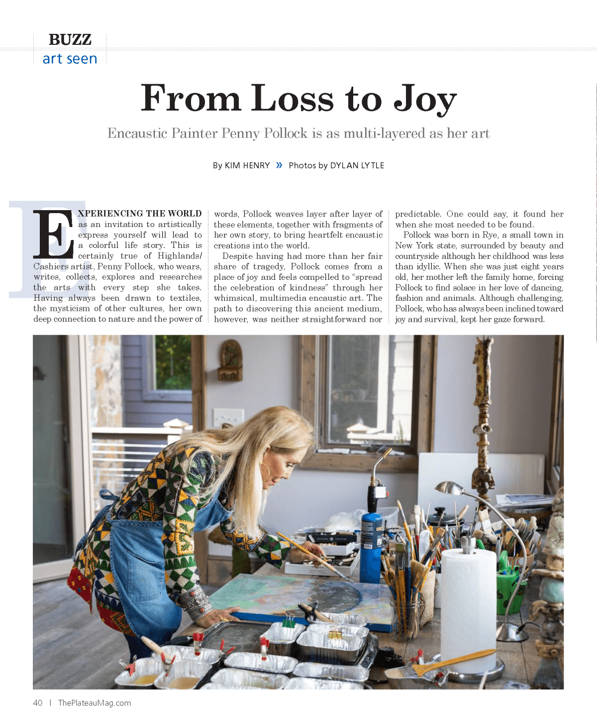Events And Press Penny Pollock Art 